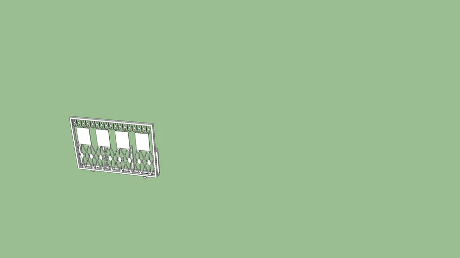 Pagar Besi / Stainless Khas Betawi | 3D Warehouse