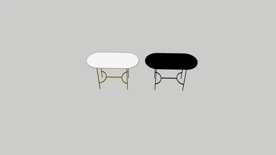 Arc Bar Table | 3D Warehouse