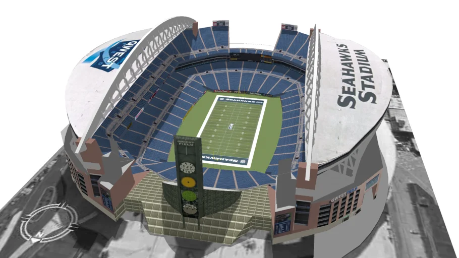 Qwest Field | 3D Warehouse