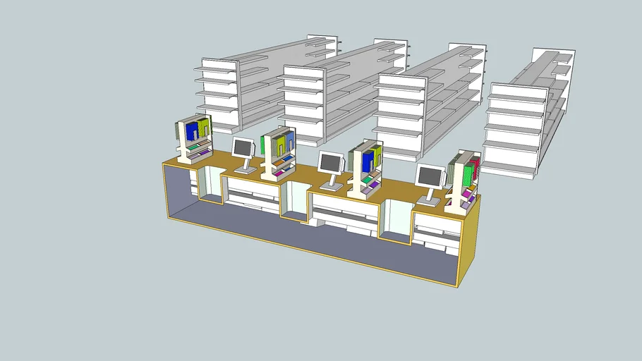 Empty Store Front | 3D Warehouse