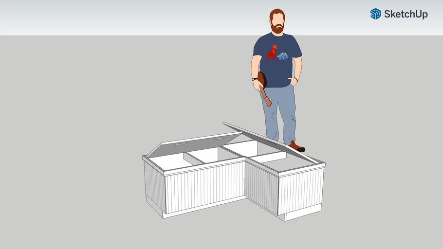 Bench Seat | 3D Warehouse
