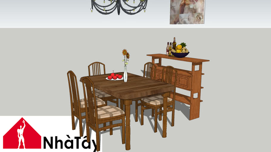 Classic table | 3D Warehouse