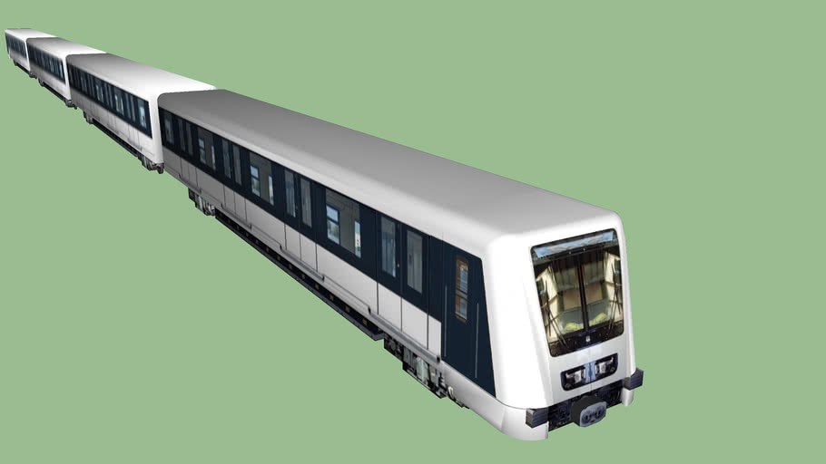 Alstom Metropolis AM4-M4 | 3D Warehouse