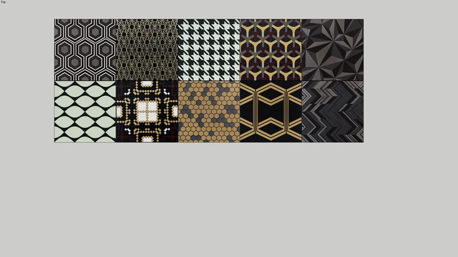 Patchwork+Black.skp (8.6 MB SketchUp 2017 Model) CONVERTIDO | 3D Warehouse