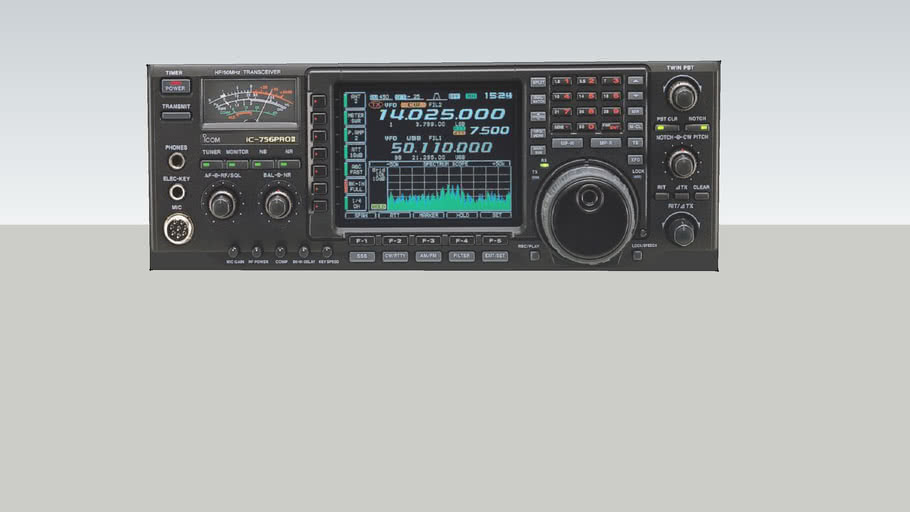 Icom 756 Pro 2 | 3D Warehouse