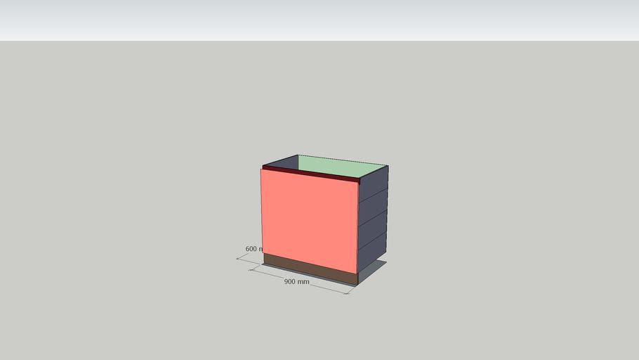 BASE_A_870H_100B_600D_900W | 3D Warehouse