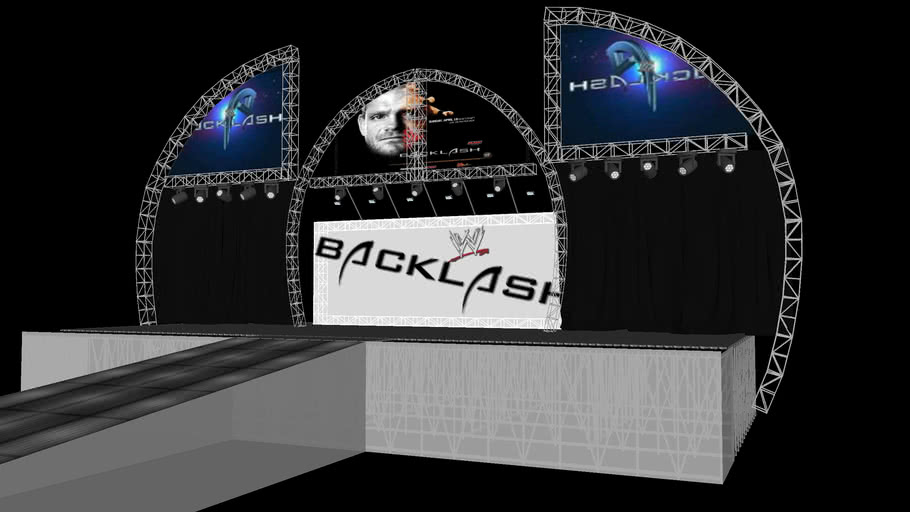 WWE Backlash 2004 Stage Model | 3D Warehouse
