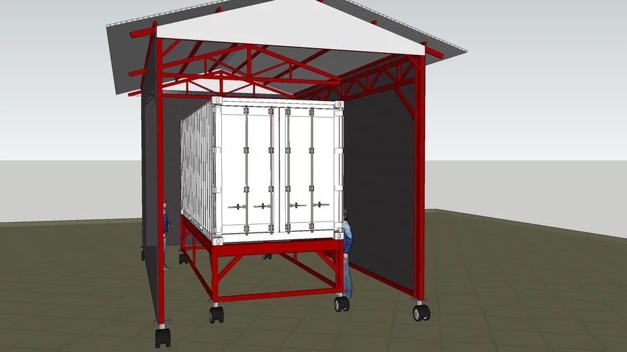 workshops Container | 3D Warehouse
