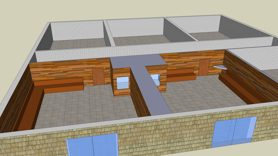 Bulding; Use a main frame for school project | 3D Warehouse