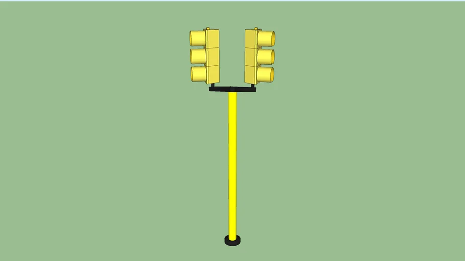 LED traffic light | 3D Warehouse