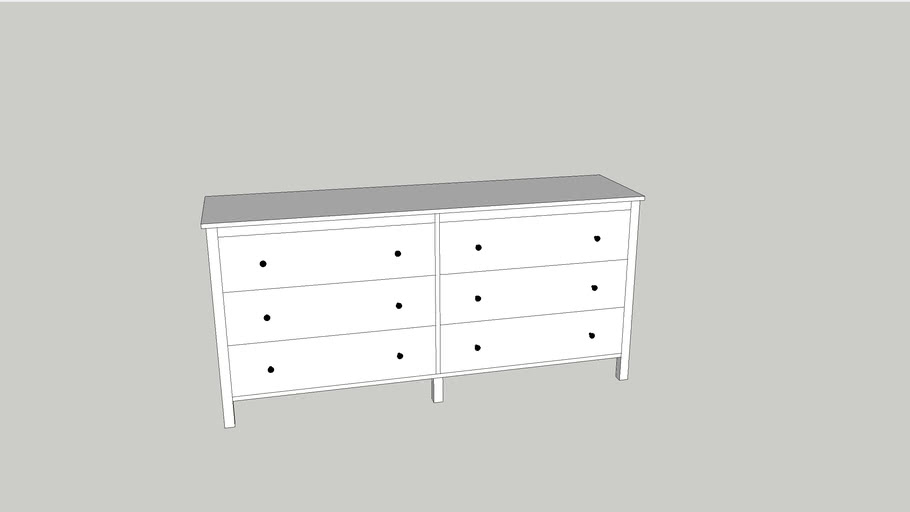 Ikea Billy Kommode | 3D Warehouse