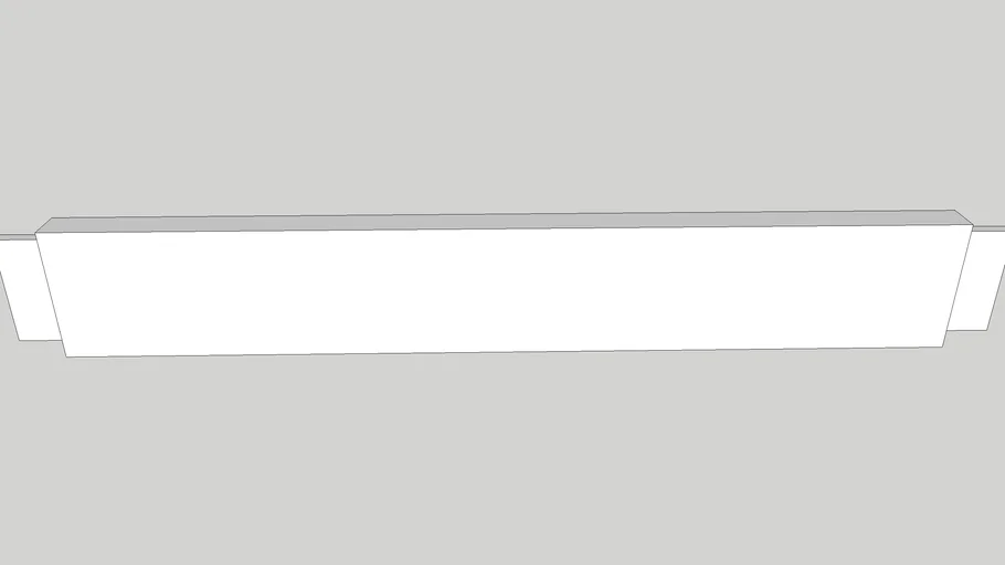 Tenoned Stretcher | 3D Warehouse