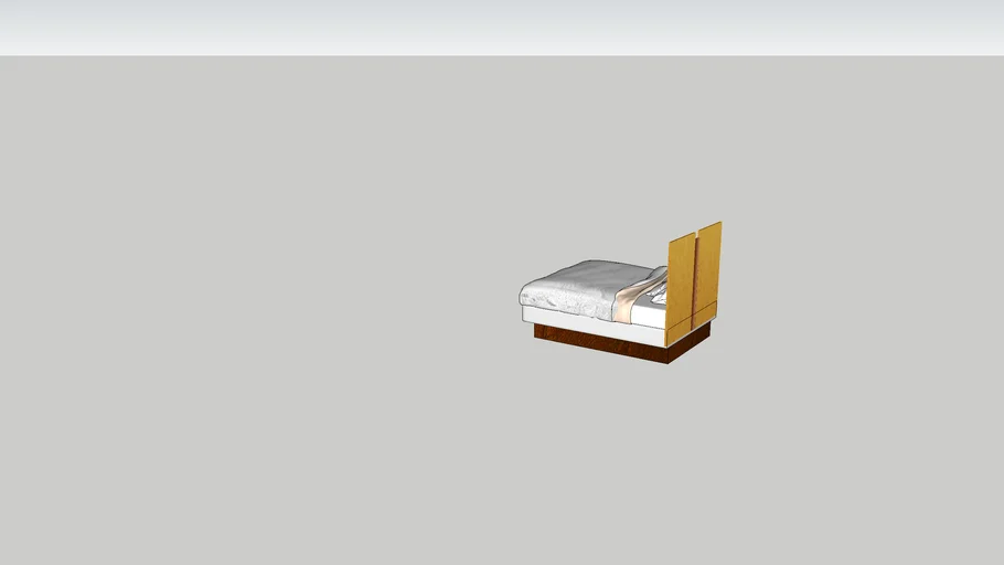 Queen Bed | 3D Warehouse
