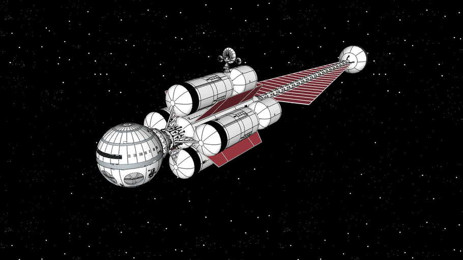 2001 Space Odyssey Discovery Model Ship