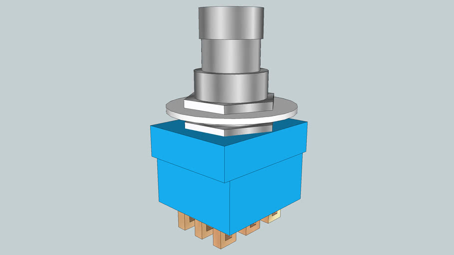 3PDT Stomp Switch | 3D Warehouse