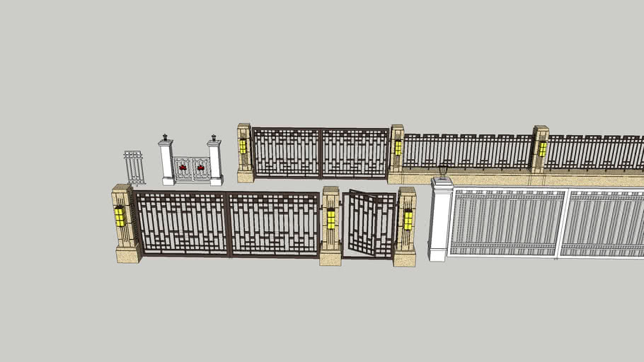 pagar | 3D Warehouse