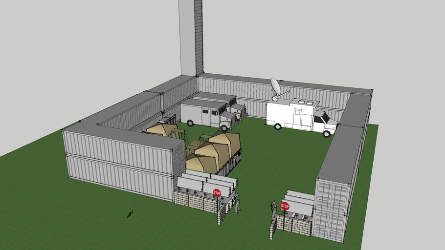 campo base | 3D Warehouse