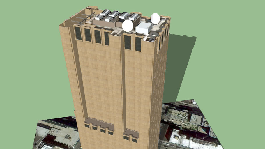 AT&T Long Lines Building at 33 Thomas Street | 3D Warehouse
