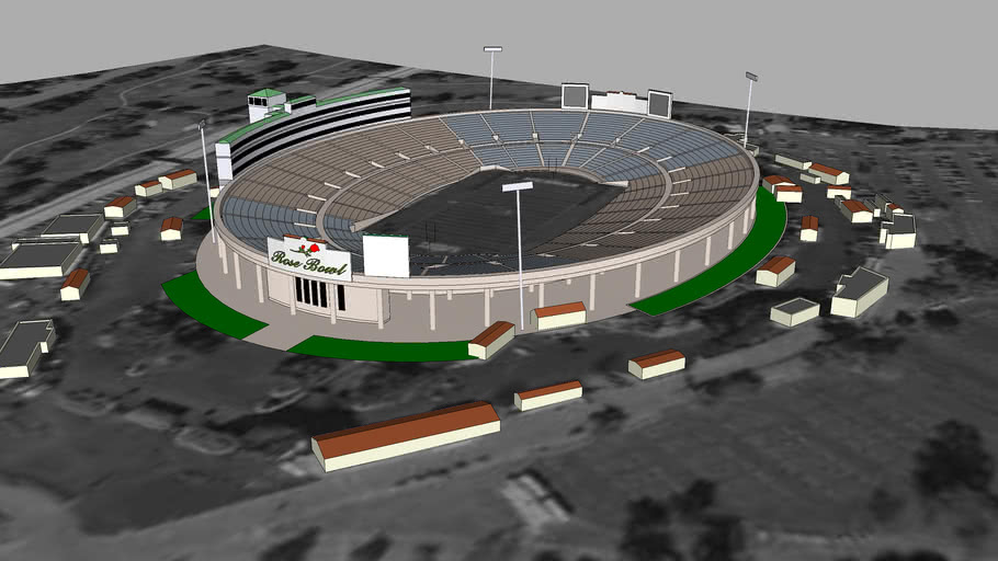 Rose Bowl, UCLA | 3D Warehouse