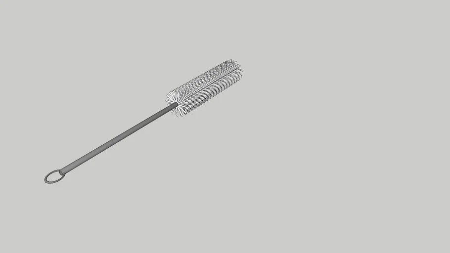 Test Tube Brush Drawing