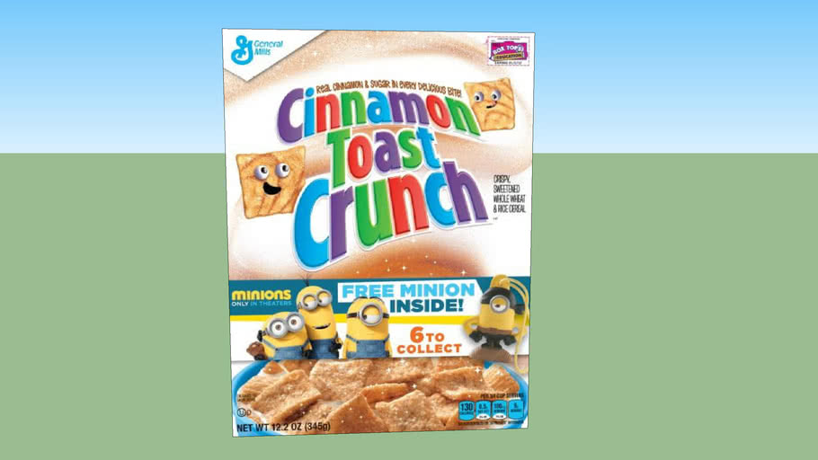 General Mills Cinnamon Toast Crunch | 3D Warehouse