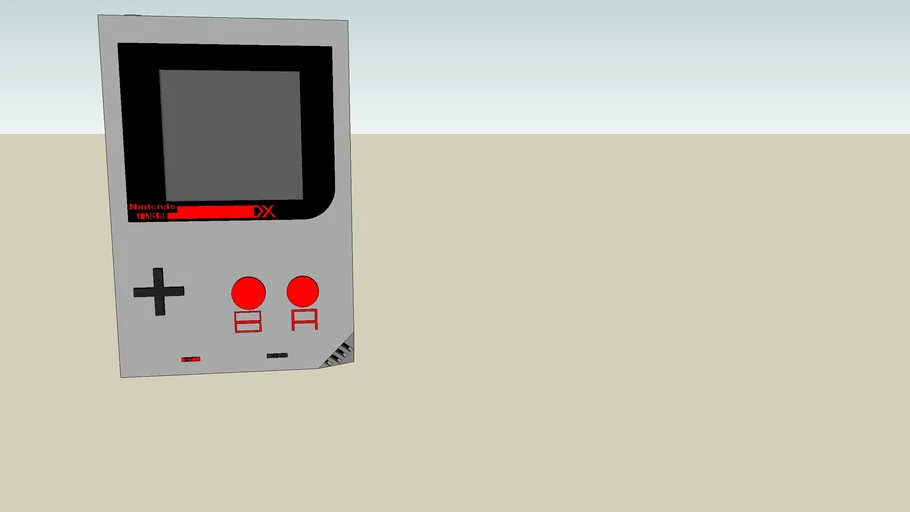 Nintendo DX Portable (original design) | 3D Warehouse