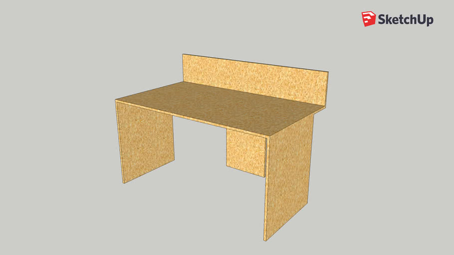 OSB desk | 3D Warehouse