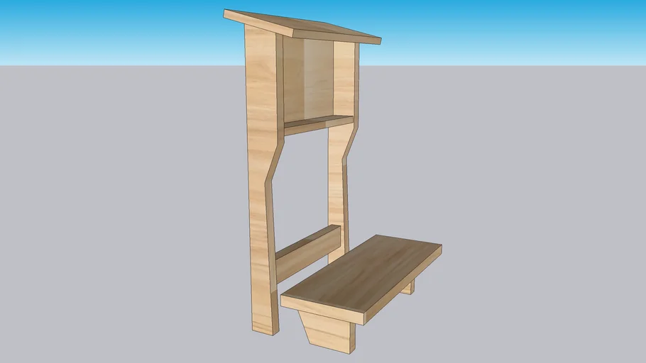 Church Kneeler | 3D Warehouse