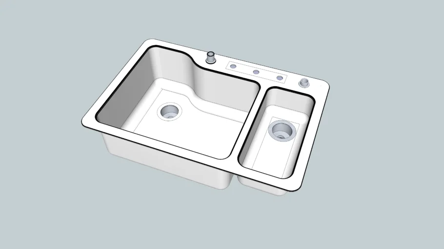 Kitchen Sink | 3D Warehouse