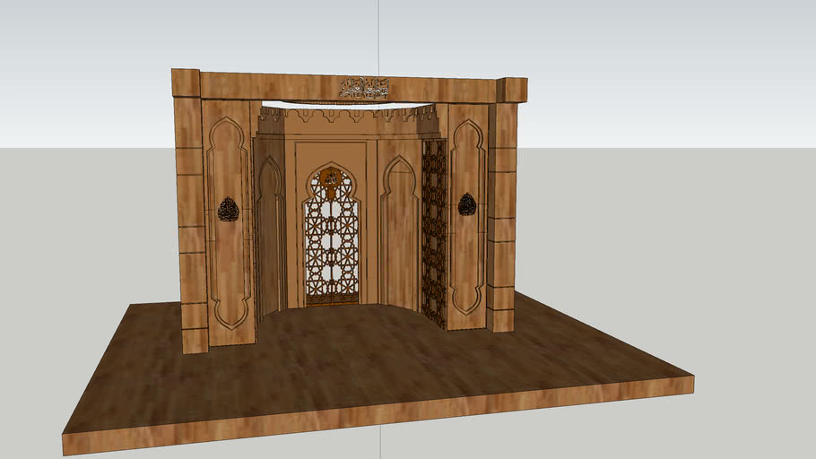 Mimbar design | 3D Warehouse