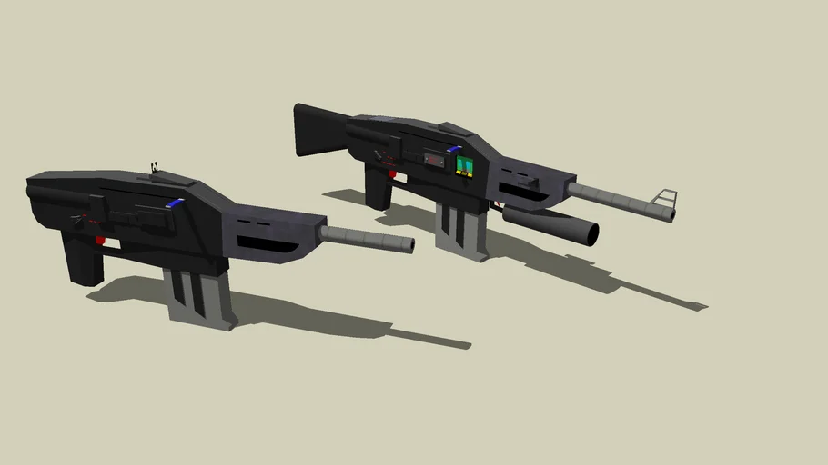 G13 Rifle and G10 SMG | 3D Warehouse