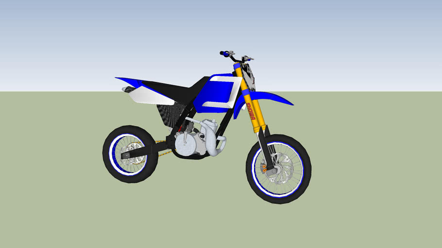 Yamaha dt125x | 3D Warehouse