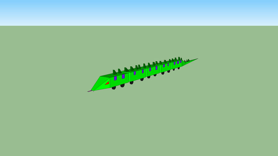 ninjago serpentine bus | 3D Warehouse