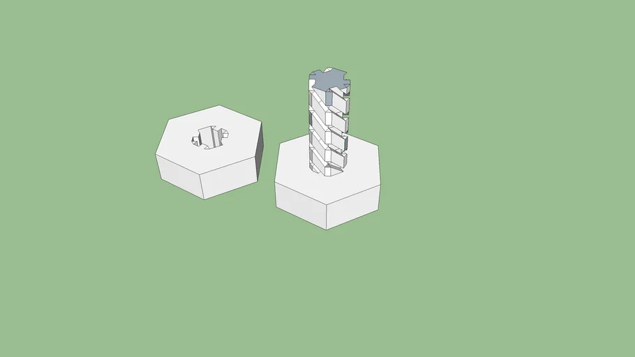 Nut & Bolt | 3D Warehouse