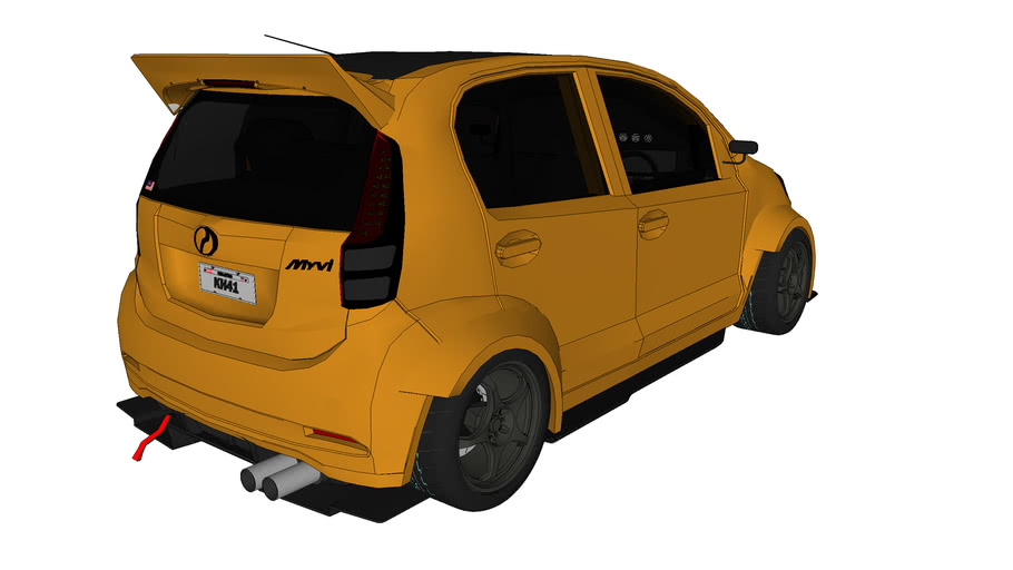 Perodua Myvi Version 2 (Malaysia Vehicles) | 3D Warehouse