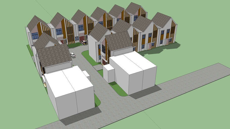 Perumahan Kecil | 3D Warehouse