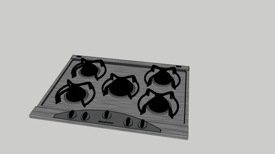 COOKTOP BRASTEMP VRAY | 3D Warehouse