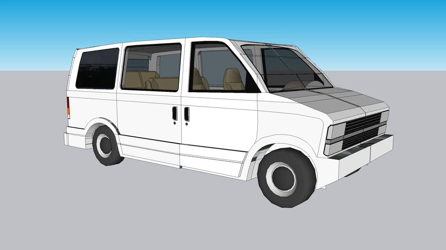 2001 Chevrolet Astro passenger van | 3D Warehouse
