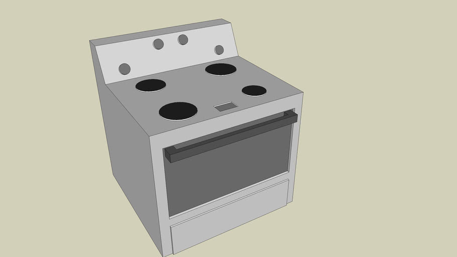 Oven/Range | 3D Warehouse