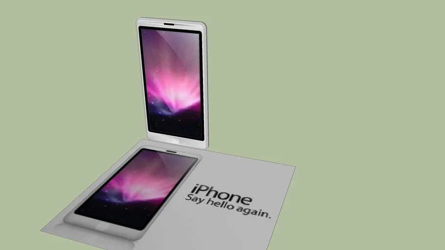 iPhone Concept | 3D Warehouse
