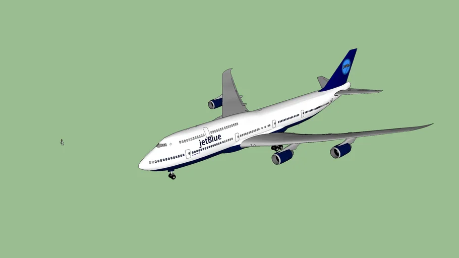 jetBlue 747-8i | 3D Warehouse