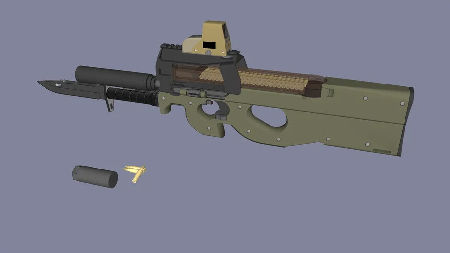 FN P90 | 3D Warehouse