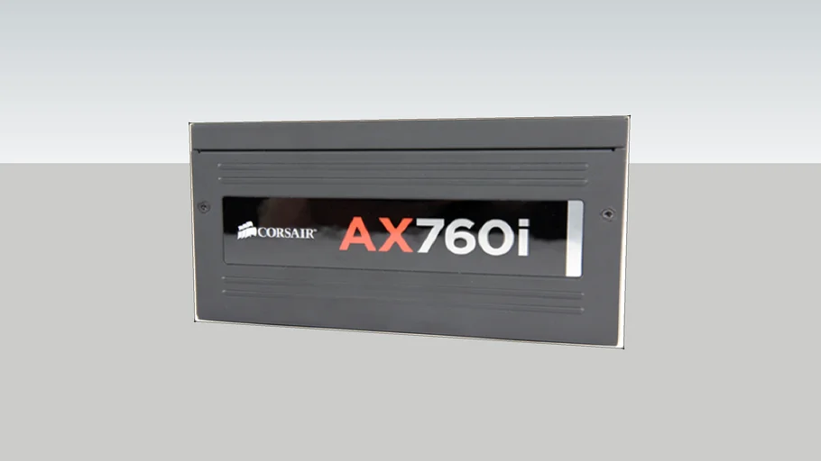 Corsair AX760i | 3D Warehouse