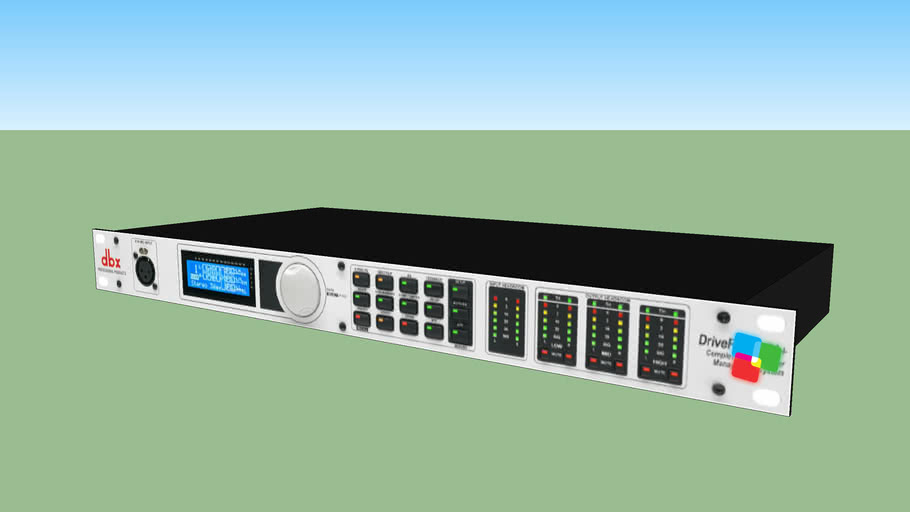 DBX DriveRack PA+ | 3D Warehouse