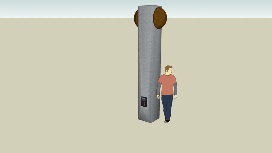 Sonic Fence | 3D Warehouse