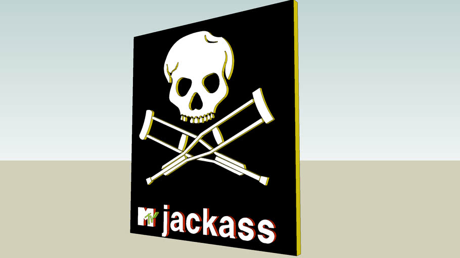 Jackass Logo 3d