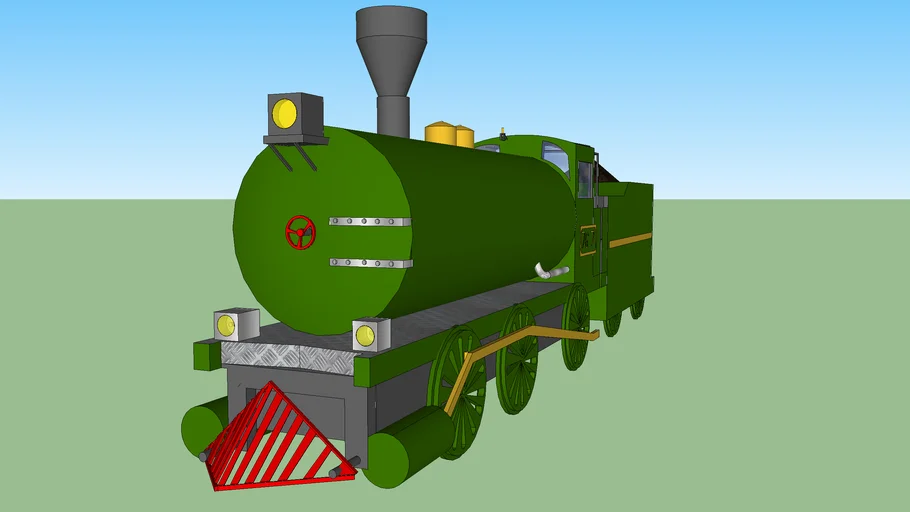Locomotive a vapeur | 3D Warehouse