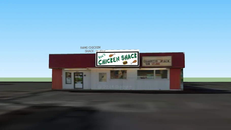 rams chicken shack | 3D Warehouse