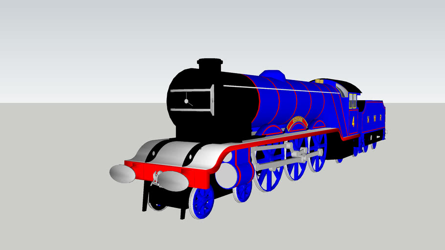 Gordon the Pompous Big Blue Tender Engine | 3D Warehouse