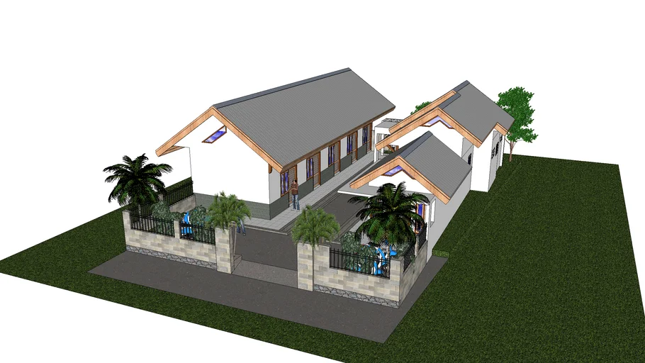 DESAIN RUMAH KOST | 3D Warehouse
